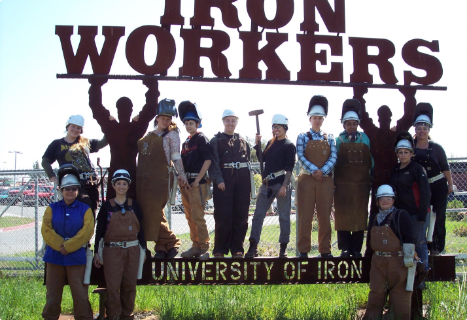Iron Worker Women Library
